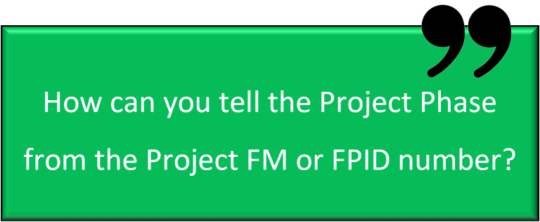 FDOT Project Numbers: FM and FPID Numbers Demystified